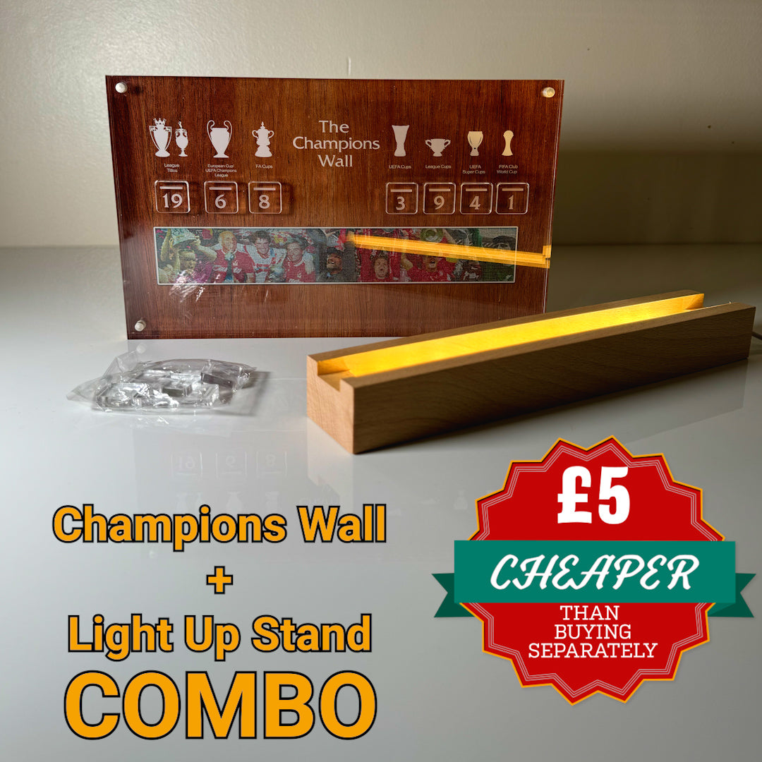 Champions Wall + Light Up Stand COMBO! – Kop Chants